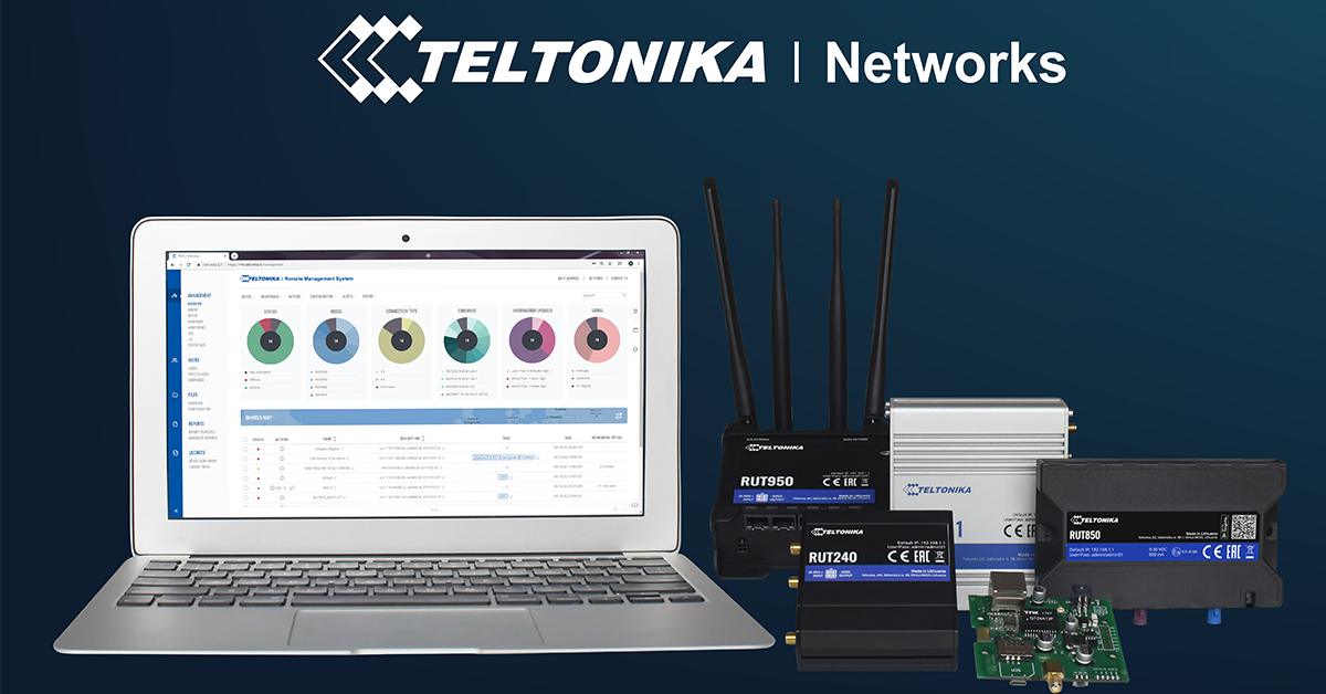 Maak kennis met de LTE apparatuur van Teltonika Networks - Alcadis